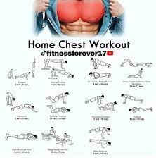 At-Home Chest Workouts For Beginners Now currentyear% 2024